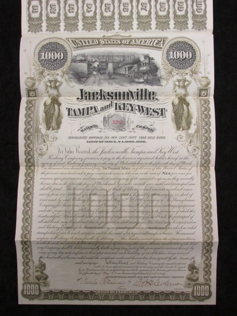 Bonds, Railroad - Hometown Currency