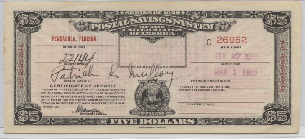 Postal Saving System - Hometown CurrencyHometown Currency